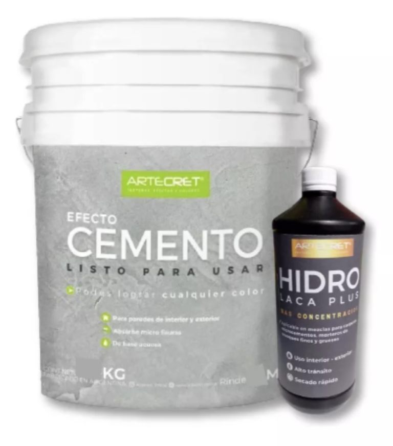 Efecto Cemento Revestimiento Decorativo Artecret – Pintusa